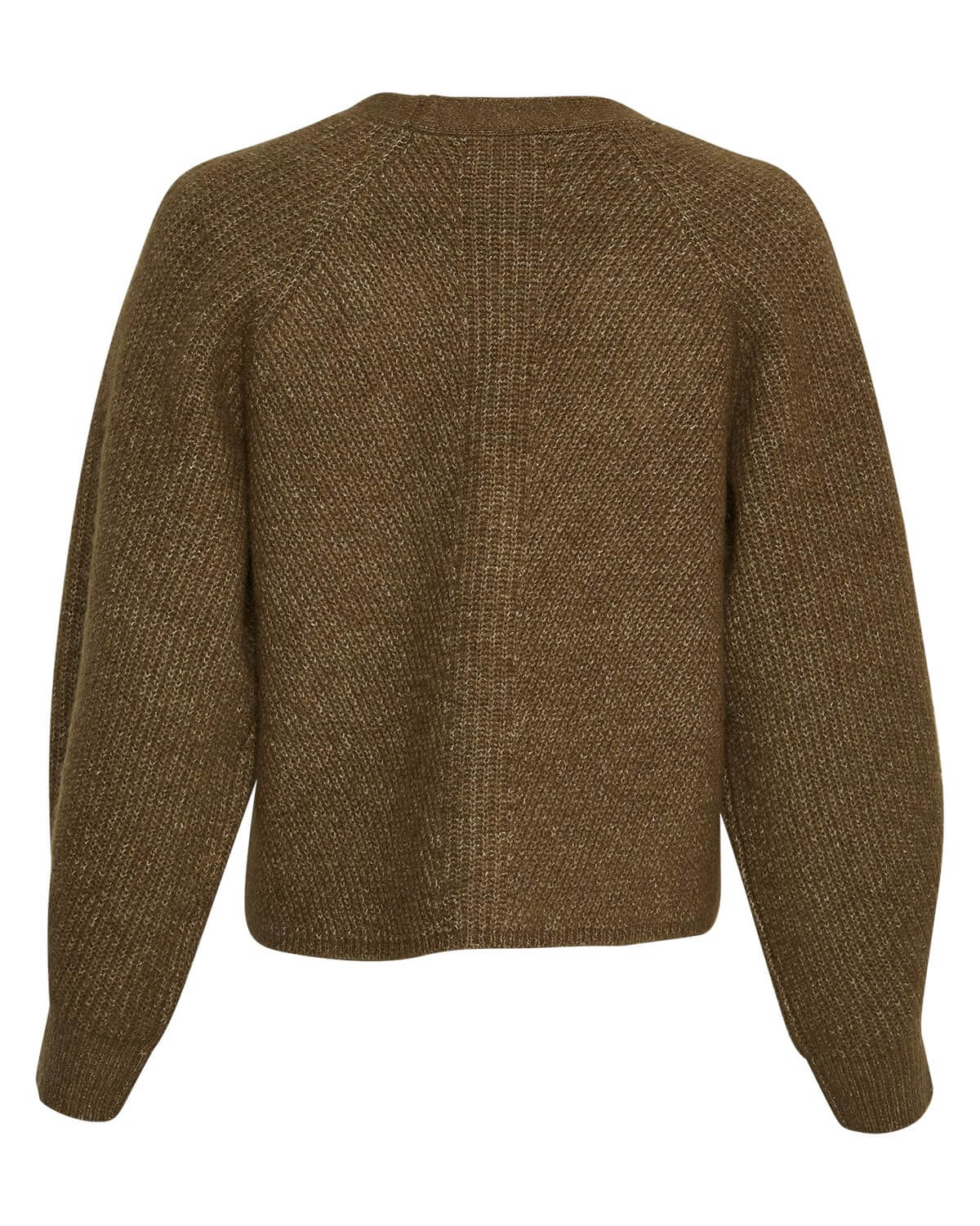 Moss Copenhagen Petunia Peggy Cardigan - Capers Melange fra ...